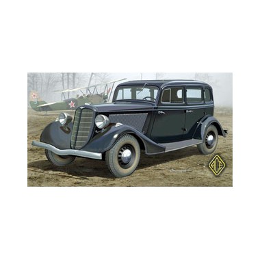 ACE 48104 Maquette Vehicule d'Etat-Major sovietique GAZ-M1 Emka, 2eme GM - francis miniatures