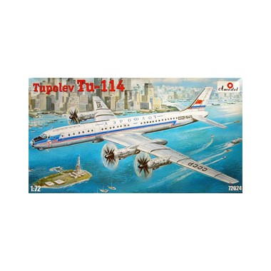 Amodel 72024 Maquette Tupolev Tu-114 - francis miniatures