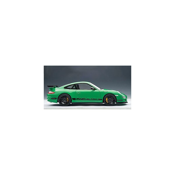 Autoart 12118 Miniature Porsche 997 GT3 RS vert - francis miniatures