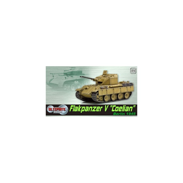 Miniature Flakpanzer V Coelian Berlin 1945, 2eme GM - francis miniatures