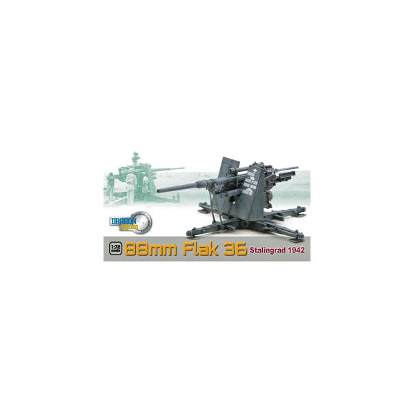Miniature 88mm Flak 36 Stalingrad 1942, 2emeGM - francis miniatures