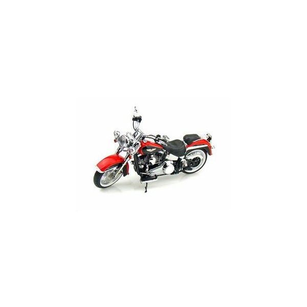 Miniature Harley Davidson FLSTN Softail Deluxe rouge 2010 - francis ...