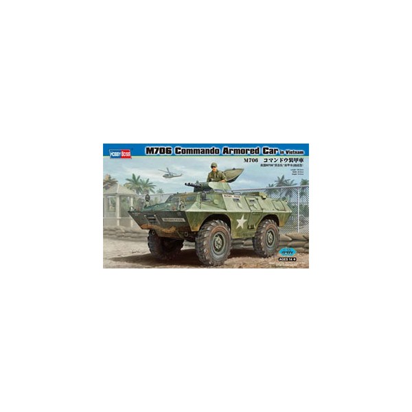 Maquette M706 Commando Armored Car in Vietnam - francis miniatures