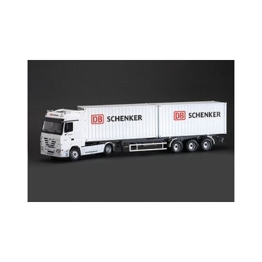 Maquette Mercedes Actros porte-containers Schenker - francis miniatures