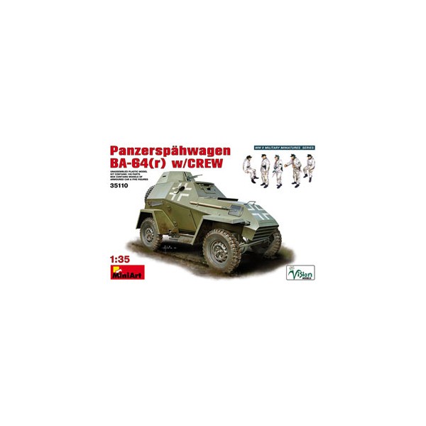 Maquette Panzerspahwagen BA-64(r), 2eme GM - francis miniatures