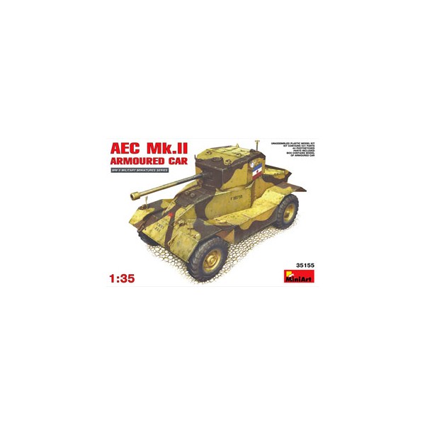 Maquette AEC Mk2, 2eme GM - francis miniatures