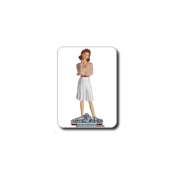 Figurine Pin-Up Bonnie Brune/Jaune - francis miniatures