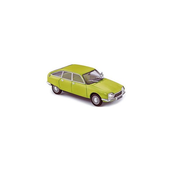 Miniature Citroen GS Jaune primevère 1971 - francis miniatures