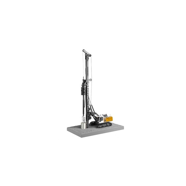 Miniature pilonneuse Liebherr LB28 Litronic - francis miniatures