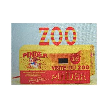 Miniature Caisse du Zoo Cirque Pinder avec auvent, apres 2004 - francis ...