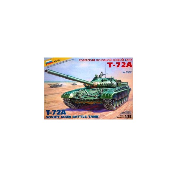 Zvezda 3552 Maquette T-72A - francis miniatures