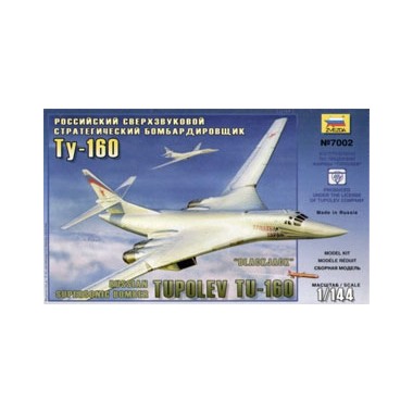 Zvezda 7002 Maquette Tupolev Tu-160 - francis miniatures
