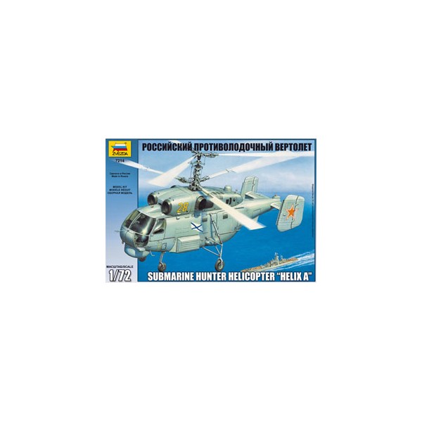 Zvezda 7214 Maquette Submarine Hunter Helicopter Helix A - francis ...