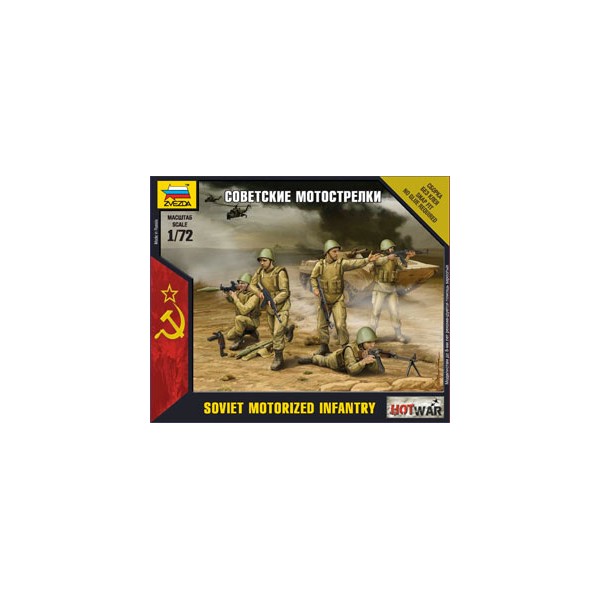 Zvezda 7404 Maquette Soviet Motorized Infantry , Epoque moderne ...
