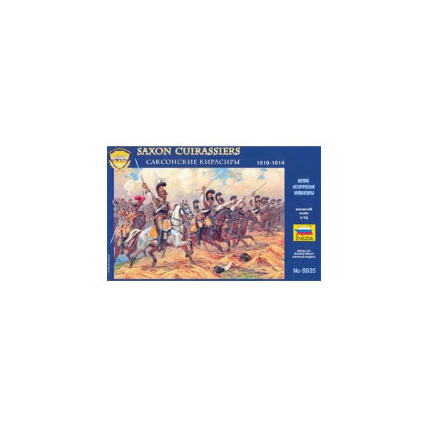 Zvezda 8035 Figurines maquettes Cuirassiers Saxons 1810-14 - francis ...