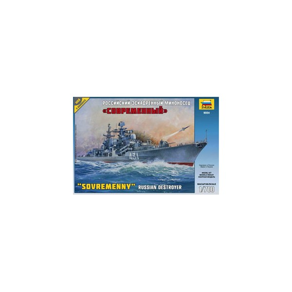 Zvezda 9054 Maquette Destroyer Russe Sovremenny - francis miniatures