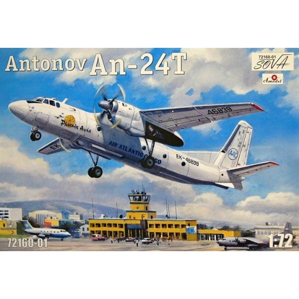 AModel 72160-01 Maquette Antonov An-24T Phoenix Avia - francis miniatures
