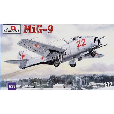 AModel 7299 Maquette MiG-9 - francis miniatures