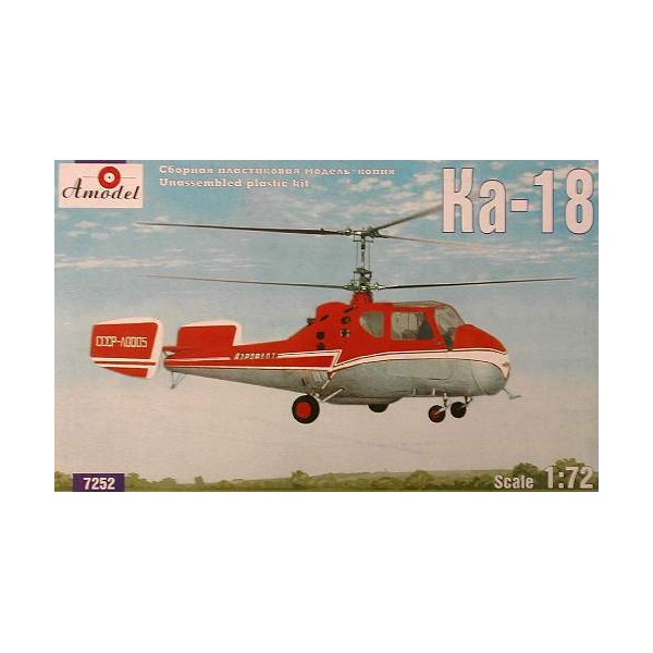 AModel 7252 Maquette Kamov Ka-18 chez francis-miniatures.com