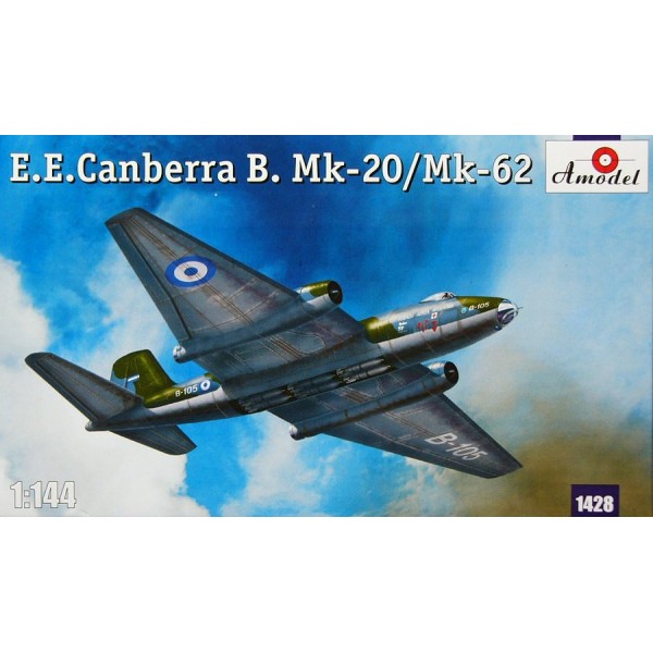 Amodel 1428 Maquette E.E.Canberra B. Mk-20/Mk-62 chez francis ...
