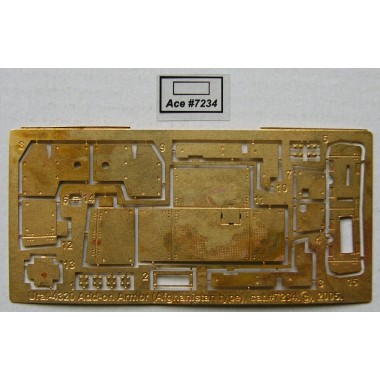 Ace 7234 Photodecoupe Ural-375D/4320 armor (Afghanistan) pour ICM ...
