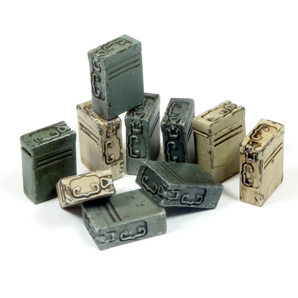 Add On Parts 35-0067 Ammunition Boxes for 20mm Flak - francis miniatures