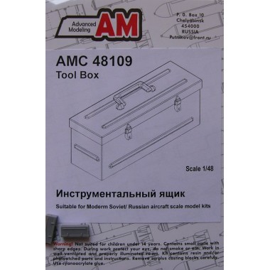 Advanced Modeling C48109 Tool Box - francis miniatures