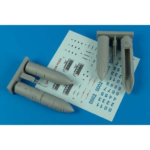 Aerobonus 320013 SPPU-22 Soviet gun pods - francis miniatures