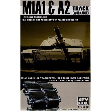AFV 35012 Tracks for M1A1/M1A2 'Big Foot' - francis miniatures