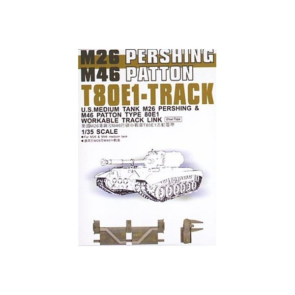 AFV 35036 T-80E1 Pershing Tracks - francis miniatures