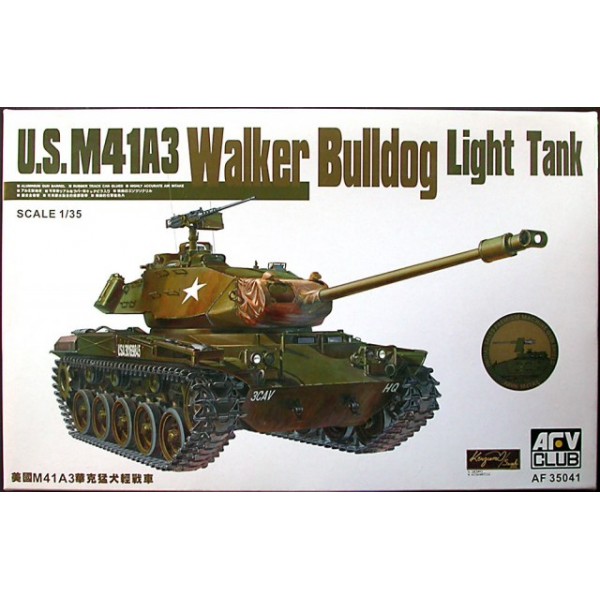 AFV Club 35041 Maquette US M41A3 Walker Bulldog Light Tank