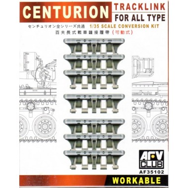 AFV Club 35102 Centurion Tracklink Workable Tracks