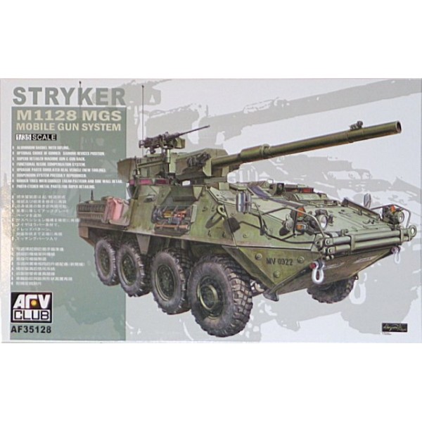 AFV Club 35128 Maquette Stryker M1128 MGS Mobile Gun System