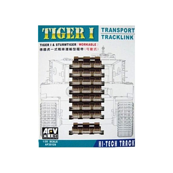 AFV Club 35129 Tiger I & Sturmtiger Transport Tracklink