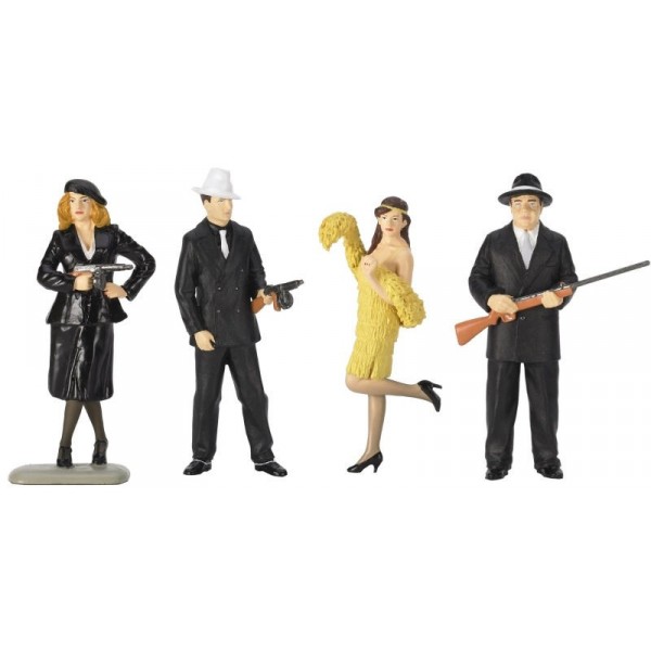 Figurines Gangsters des annees 30 - francis miniatures