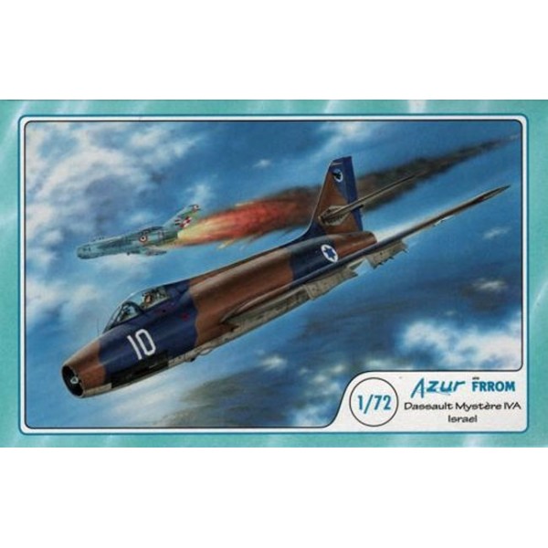 Azur FRROM021 Maquette Dassault Mystère IVA Israel - francis miniatures