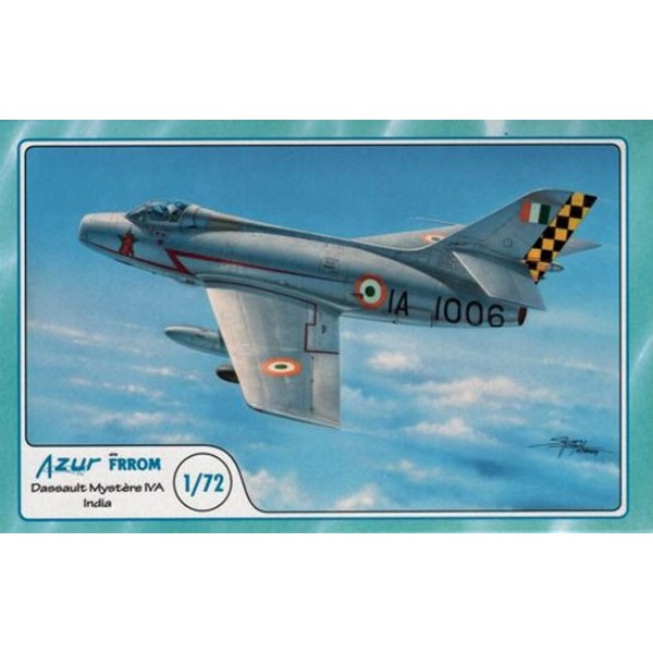 Azur FRROM022 Maquette Dassault Mystère IVA India - francis miniatures