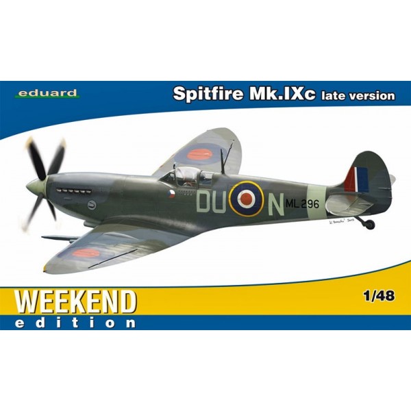 Eduard 84136 Maquette Spitfire Mk. IXc late version Weekend - francis miniatures