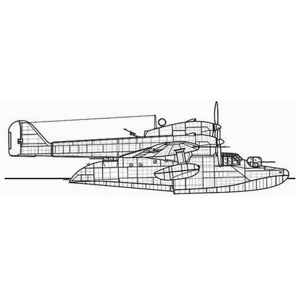 Maquette Blohm Voss Bv 138C-1 - francis miniatures