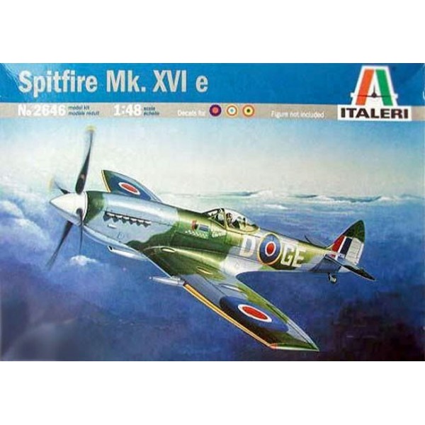 Italeri 2646 Maquette Supermarine Spitfire Mk.XVIe - francis miniatures