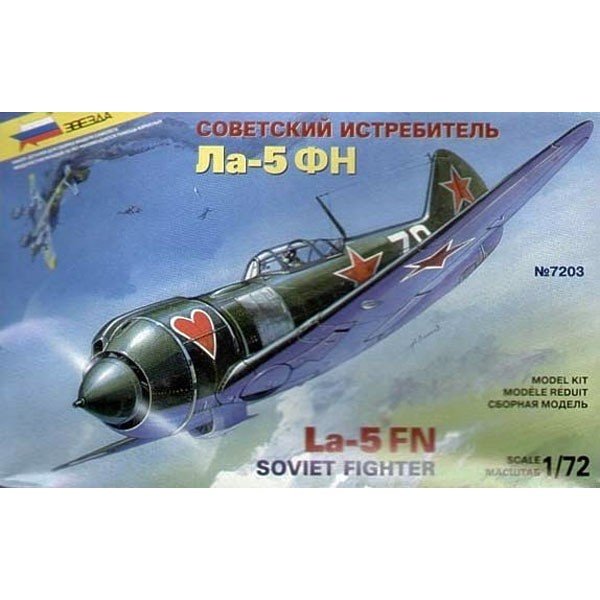 Zvezda 7203 Maquette Lavochkin LA-5FN - francis miniatures