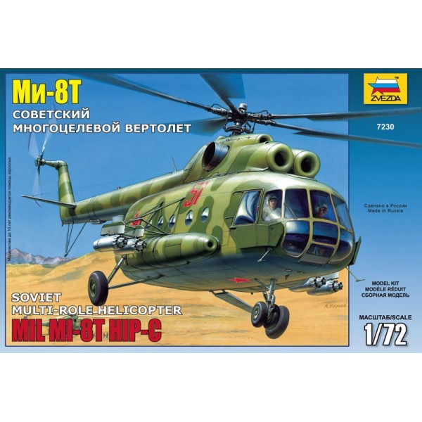 Zvezda 7230 Maquette Mil Mi-8T - francis miniatures