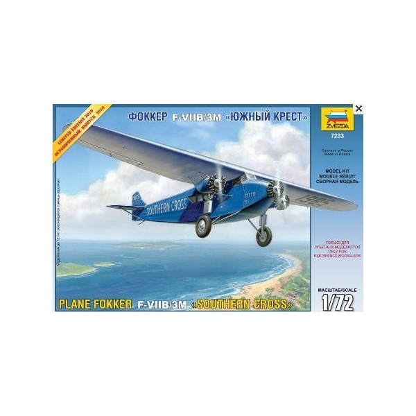 Maquette Fokker F-VIIB/3M Southern Cross - francis miniatures