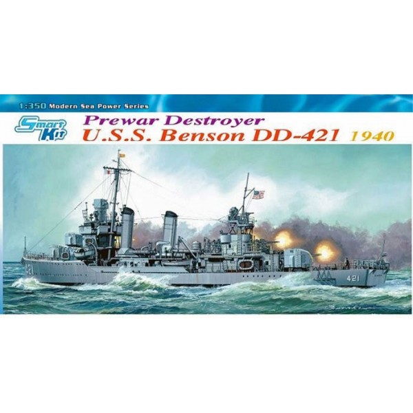Maquette U.S.S. Benson DD-421 1940 - francis miniatures