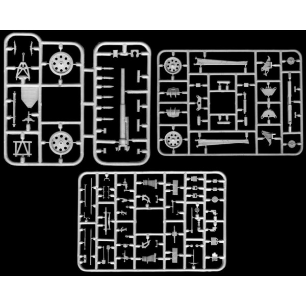 ACE 72218 Maquette s.F.H.18 15cm canon lourd avec remorque, 2emeGM - francis miniatures