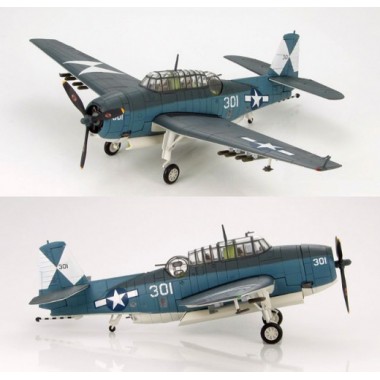Hobby Master HM1215 Miniature TBM-3 Avenger VT-83 USS Essex, April 1945 ...