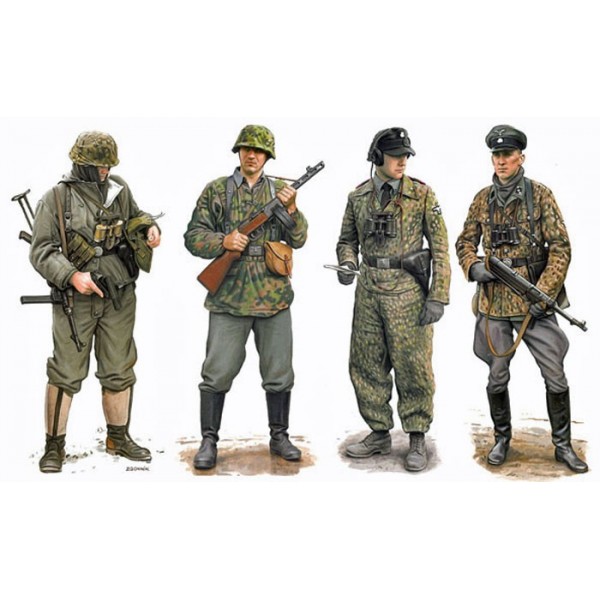 Figurines maquettes Division Das Reich Front de l'Est, 2èmeGM - francis ...