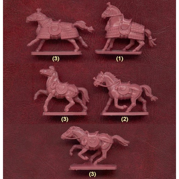 Figurines maquettes Cavaliers Mongols, XIIIe/XIVe Siecle - francis ...