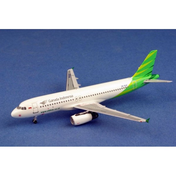 Miniature Airbus A320 PK-GLD Garuda-Citilink - francis miniatures