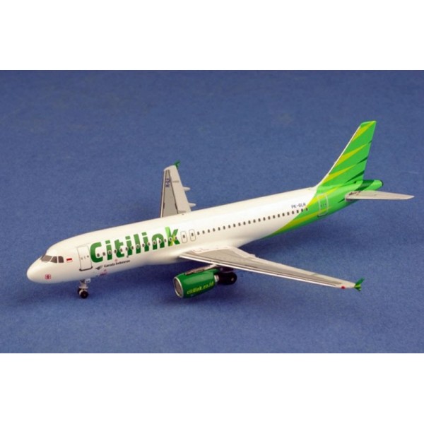 Miniature Airbus A320 PK-GLH Citilink - francis miniatures